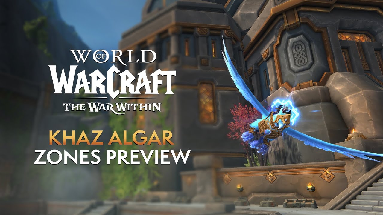 EARLY LOOK at Khaz Algar Zones in The War Within (Pre-Alpha) - World of ...