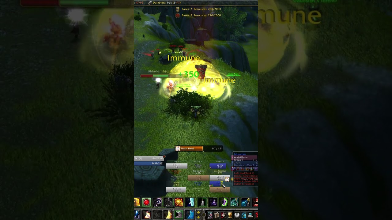 Priest Power word: Barrier Rune World of Warcraft Season of Discovery ...