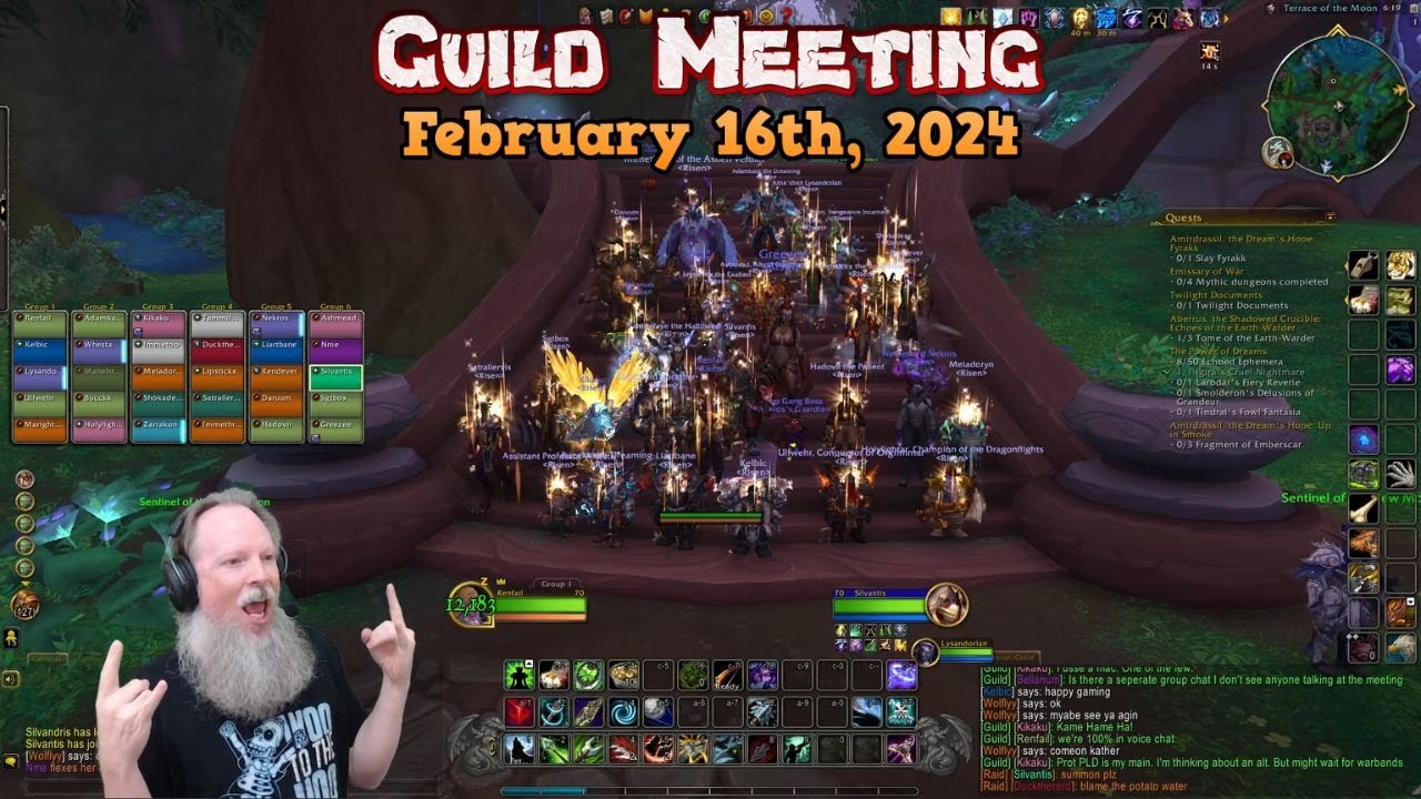 Risen Guild Meeting, February 16th 2024 - Renfail Plays World of Warcraft - World of Warcraft videos