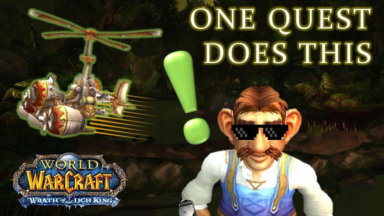 WoW's Rarest Quest Reward... and Why It's Great! | World of Warcraft ...