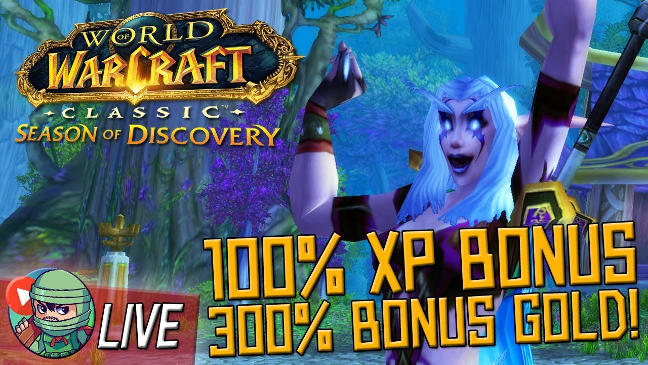 100% XP and 300% Gold Boosts Are LIVE! - World of Warcraft Season of ...
