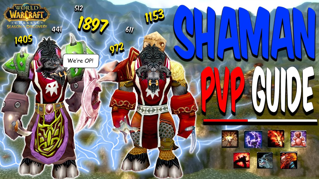 Phase 2 Shaman PvP Guide | Season of Discovery | World of Warcraft - World of Warcraft videos
