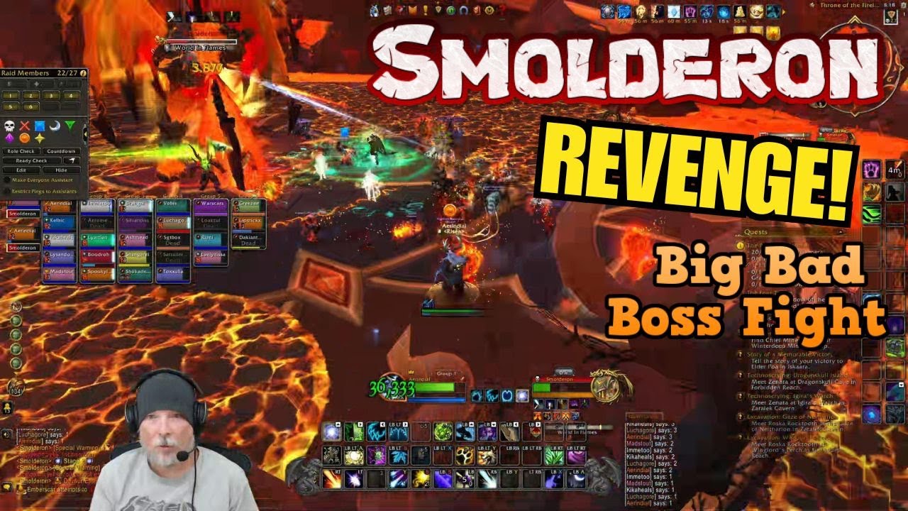 Smolderon Raid Boss Fight (Normal Mode) - Renfail Plays World of ...