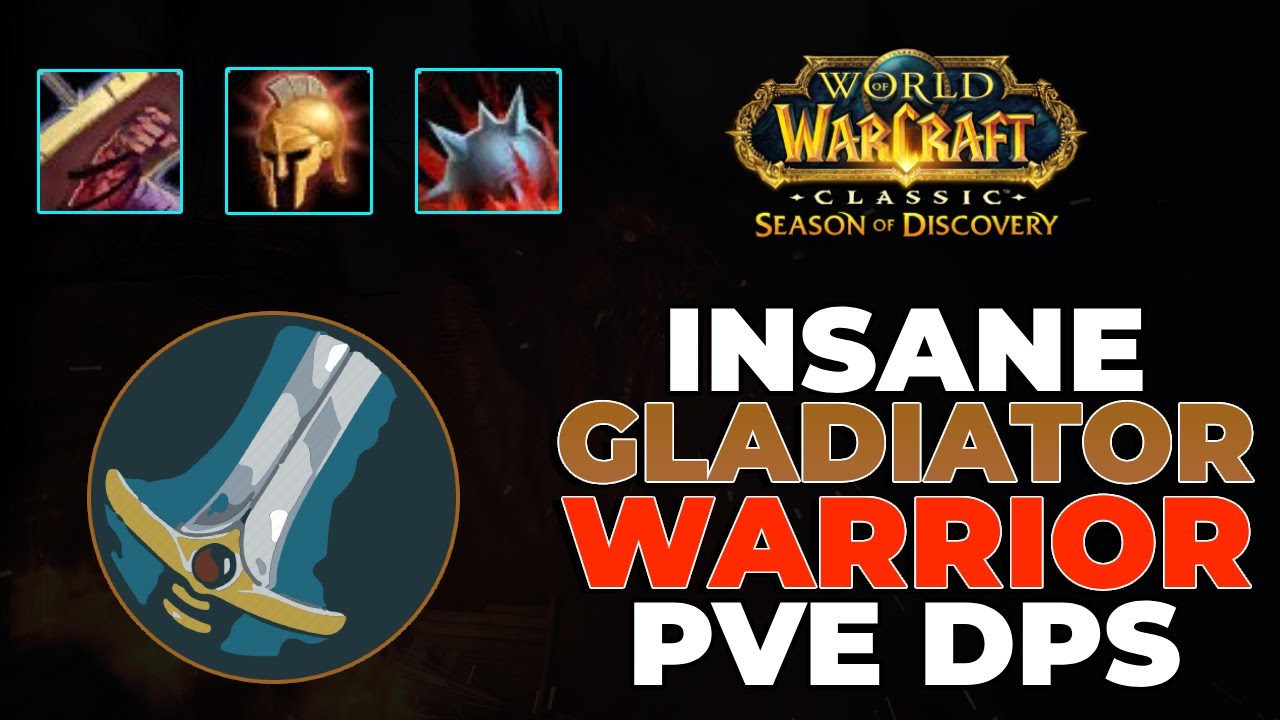 INSANE Gladiator Warrior PvE DPS Build Phase 3 Guide - World of ...