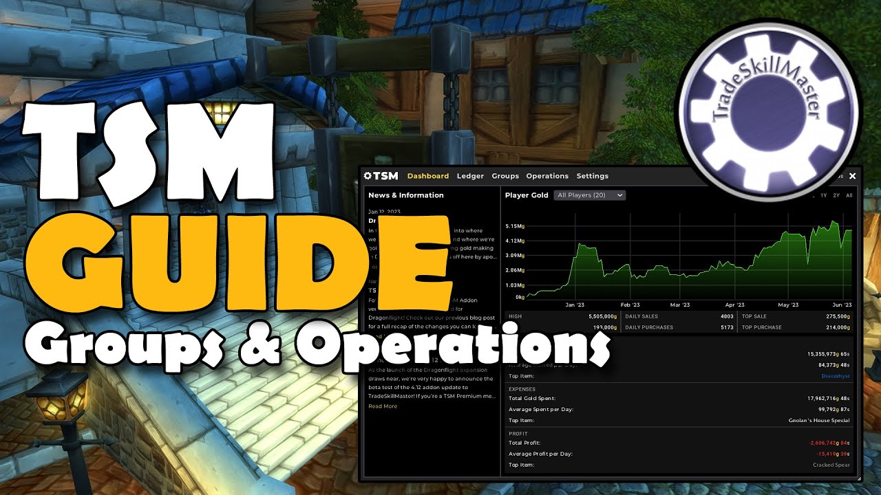 Beginners TSM Guide Basic Groups & Operations World of Warcraft - World ...
