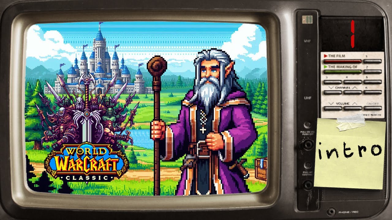 First Time Playing World of Warcraft Classic - 2024 - Ep.1 Intro - World of Warcraft videos