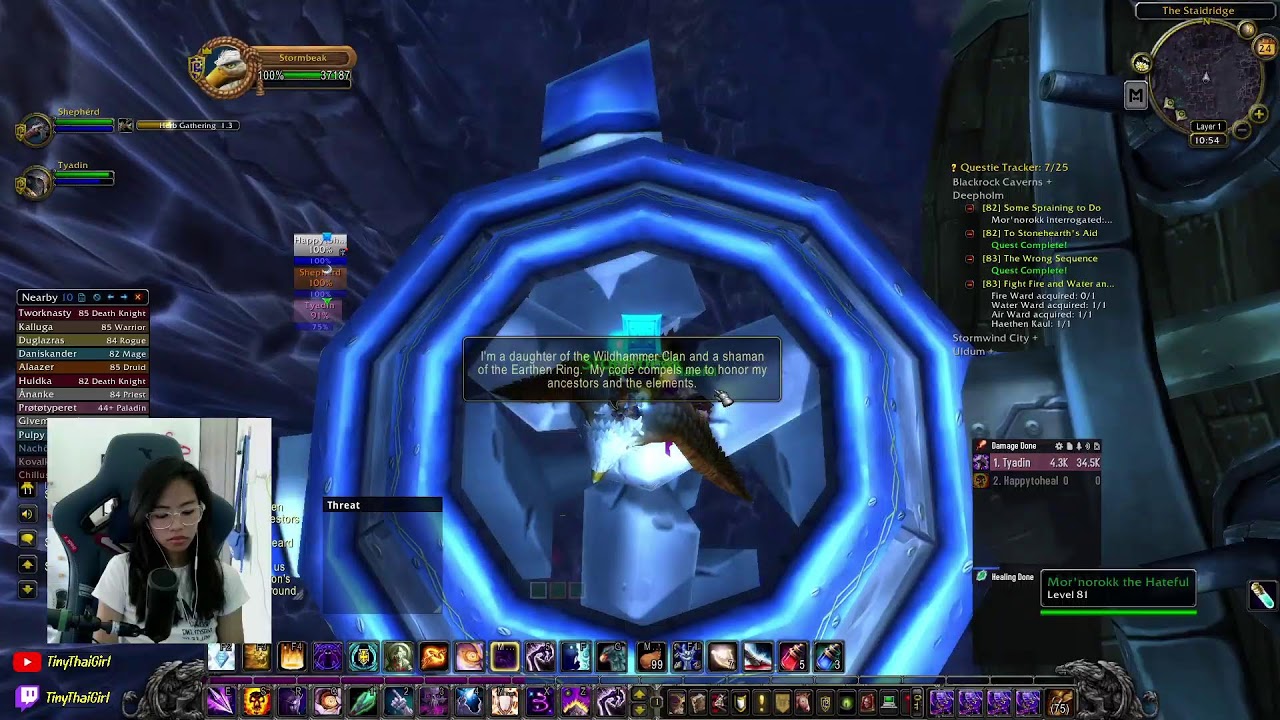 Priest Cataclysm grumpy day again:-/...Thai Girl Playing World Of ...