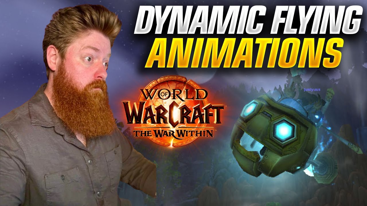 Testing Dynamic Flying on old Mounts in World of Warcraft: The War ...
