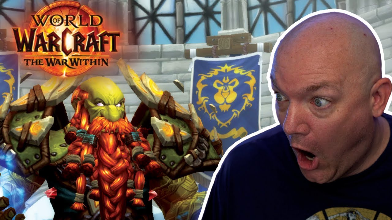 Earthen Male Character Customization | World of Warcraft War Within ...