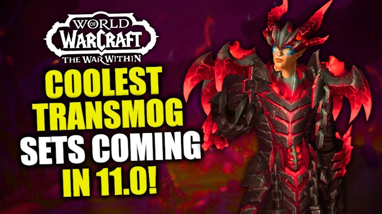 Most Exciting Transmog Sets Coming In The War Within! WoW TWW | Patch ...