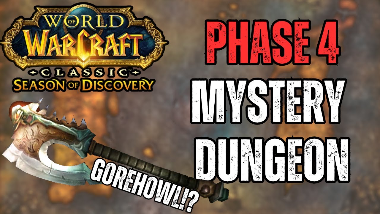 SoD Phase 4 Mystery Dungeon Theory! World of Warcraft Season of ...