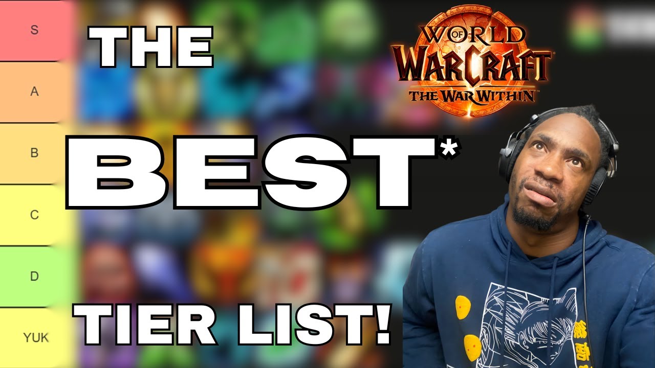 THIS IS A TIER ONE TIER LIST! | World of Warcraft: The War Within ...