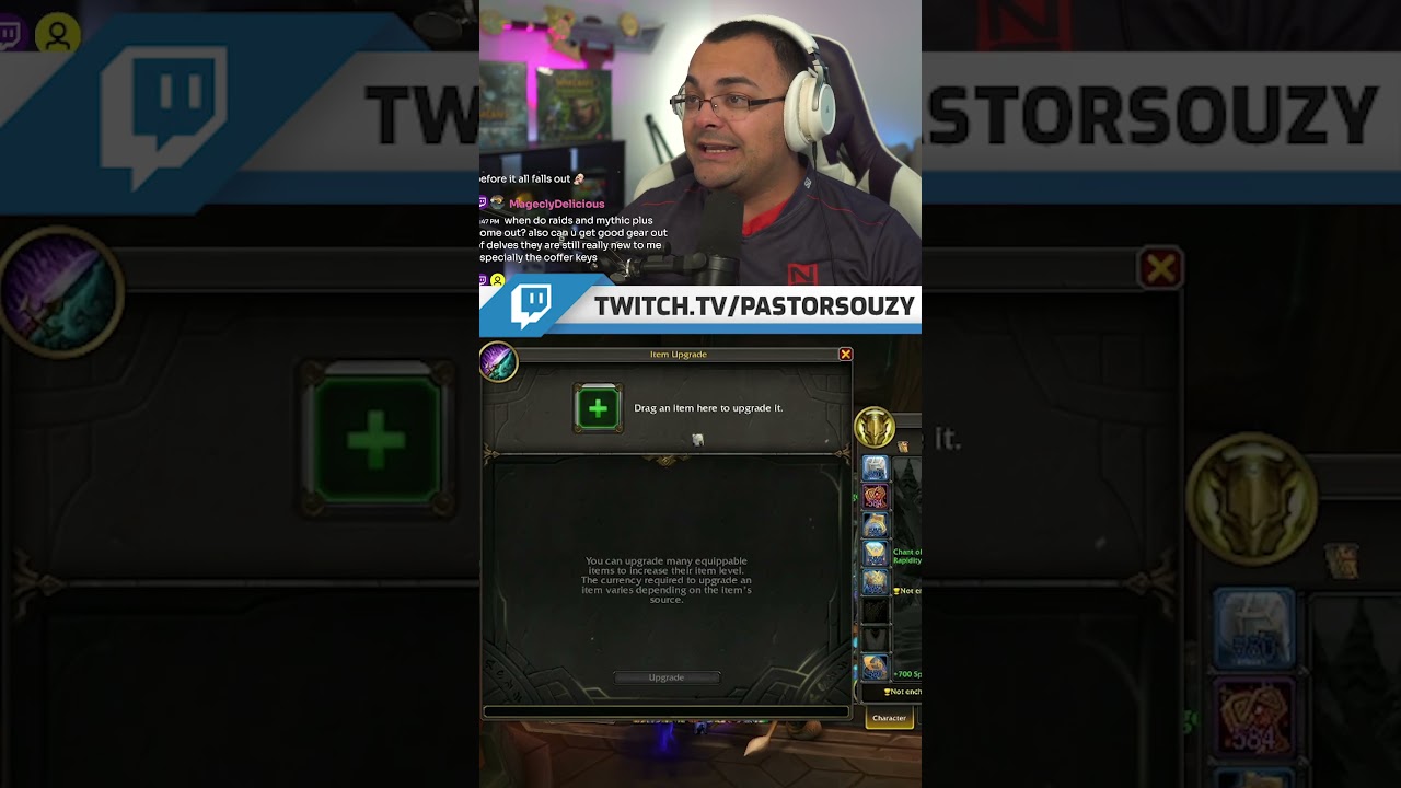 How to Upgrade Gear in the War Within | World of Warcraft | Christian ...