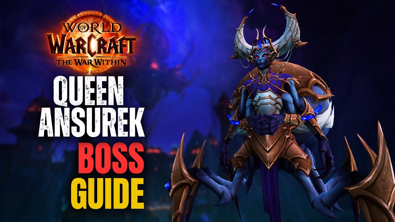 Queen Ansurek Boss Guide | Nerub'ar Palace Raid World of Warcraft The ...