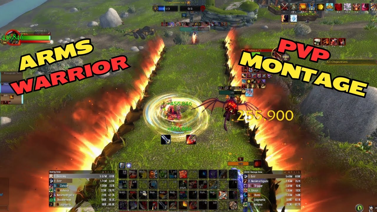 World of Warcraft The War Within Arms Warrior PvP Montage 2 - World of Warcraft videos