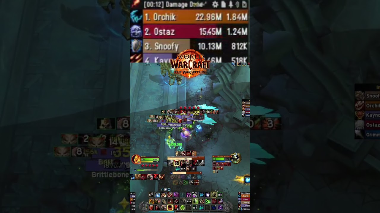 Feral Druid Dps - High Burst Damage -The War Within - POV - NW +8 Key ...