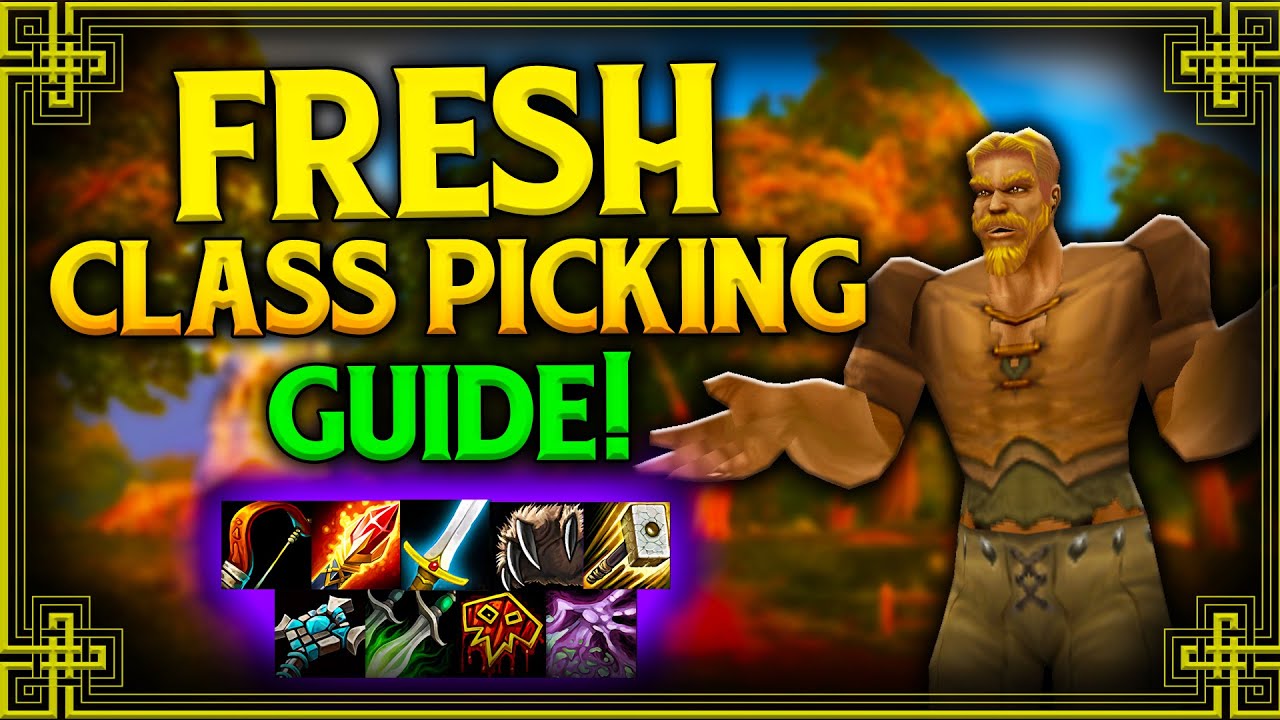 Fresh Classic WoW Class Picking Guide - Best Levelers, DPS & PvP Options! - World of Warcraft videos