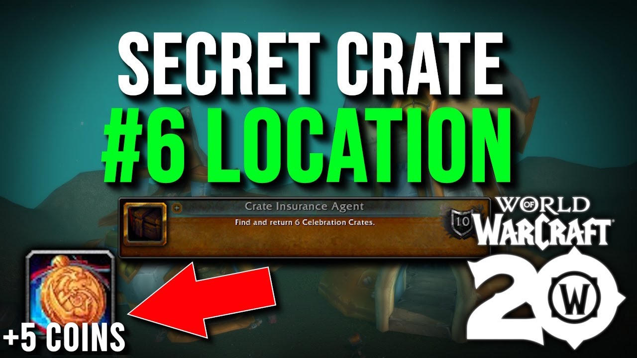 The Waterlogged Crate | 6th Secret Celebration Crate - World of ...