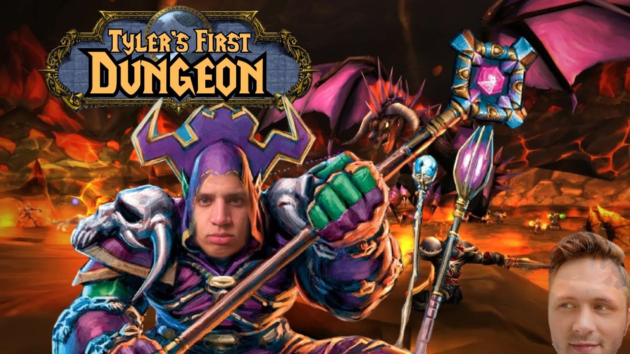 Tyler1 FIRST DUNGEON World of Warcraft - World of Warcraft videos