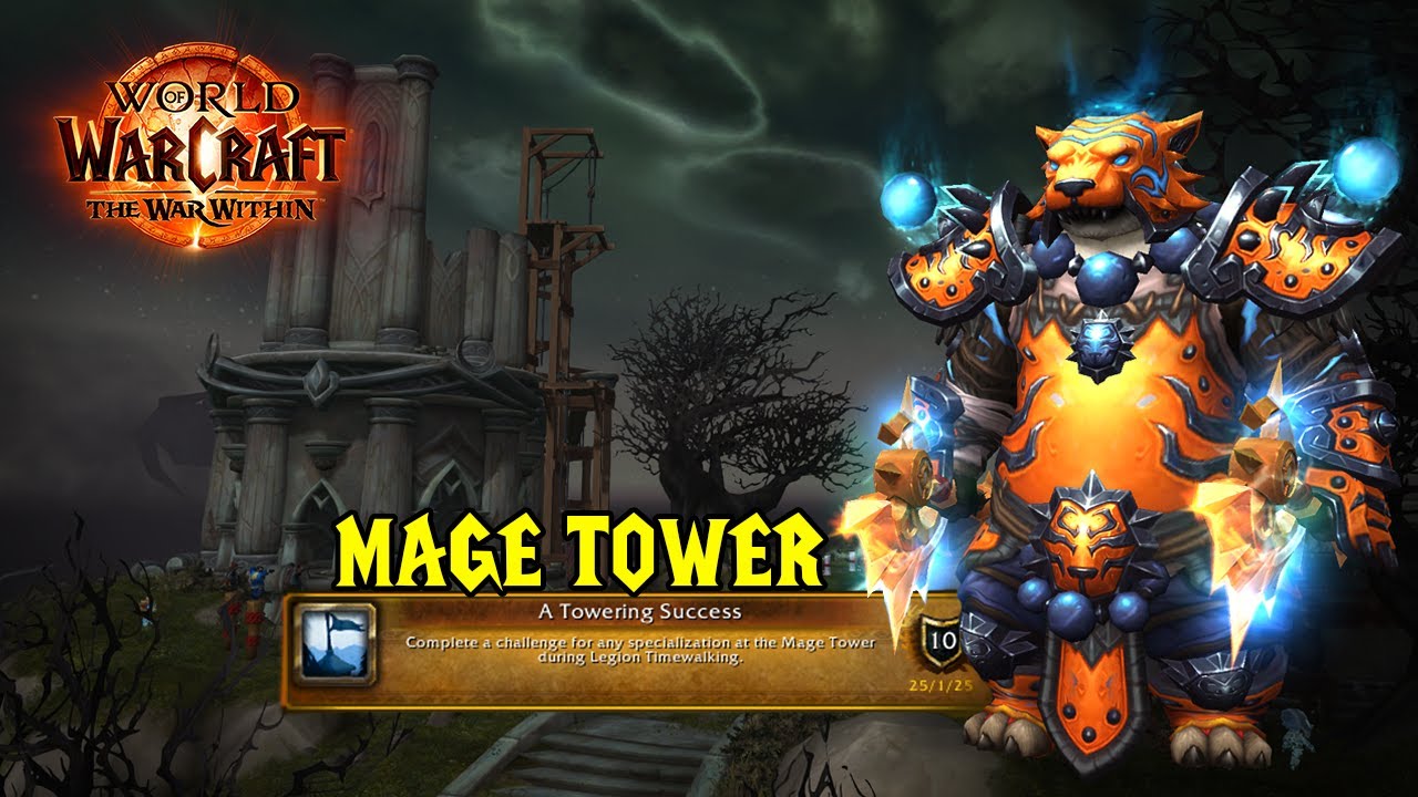 Completing the Mage Tower for first time in World of Warcraft - World ...