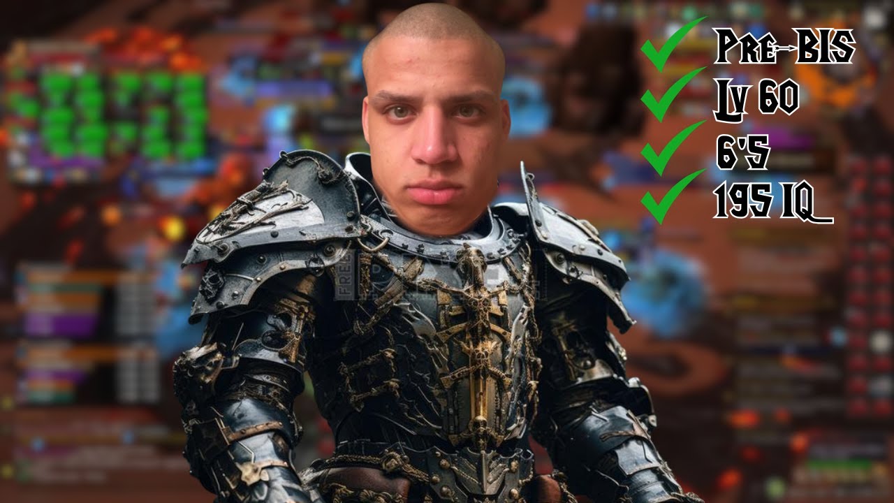 Tyler1 finishing BIS gear in hardcore World of Warcraft - World of ...